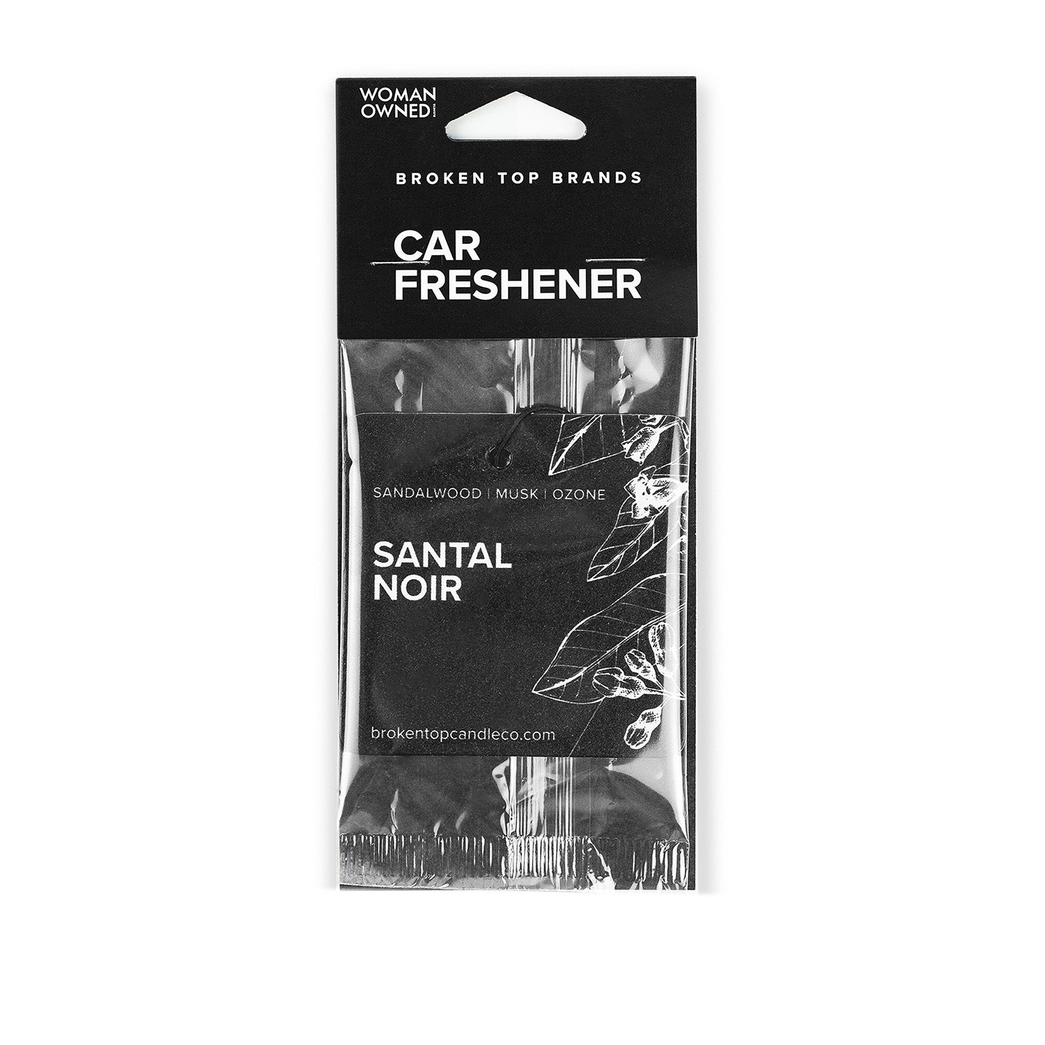 Santal Noir Car Freshener – Broken Top Brands